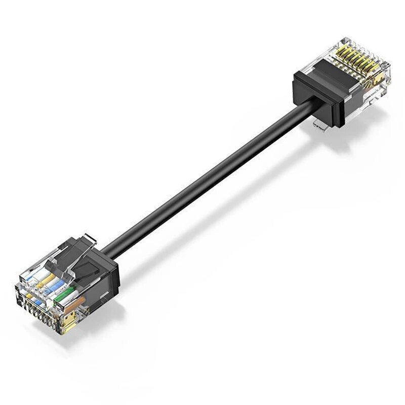 Кабель Ethernet Cat6a для PS5 Cat6A Black UTP, 0.1M