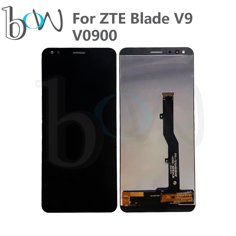 Оригинальный ЖК-дисплей для ZTE Blade V9 V0900, дигитайзер сенсорного экрана, стеклянная панель, датчик, полная замена в сборе для Blade V9