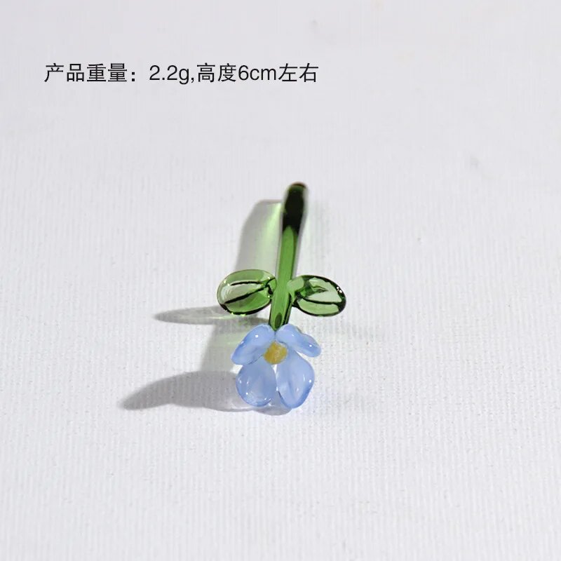 Цветочные украшения из муранского стекла MOONBIFFY