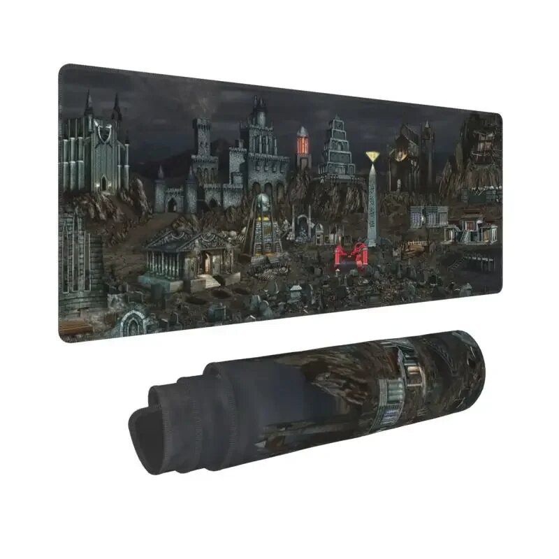 Аксессуары для ноутбуков с картой HD Коврик для мышки с аниме Heroes of Might and Magic 3, игровой коврик для клавиатуры 300x800 мм, Настольная защита, коврики для настольного компьютера 30x70cm, A16