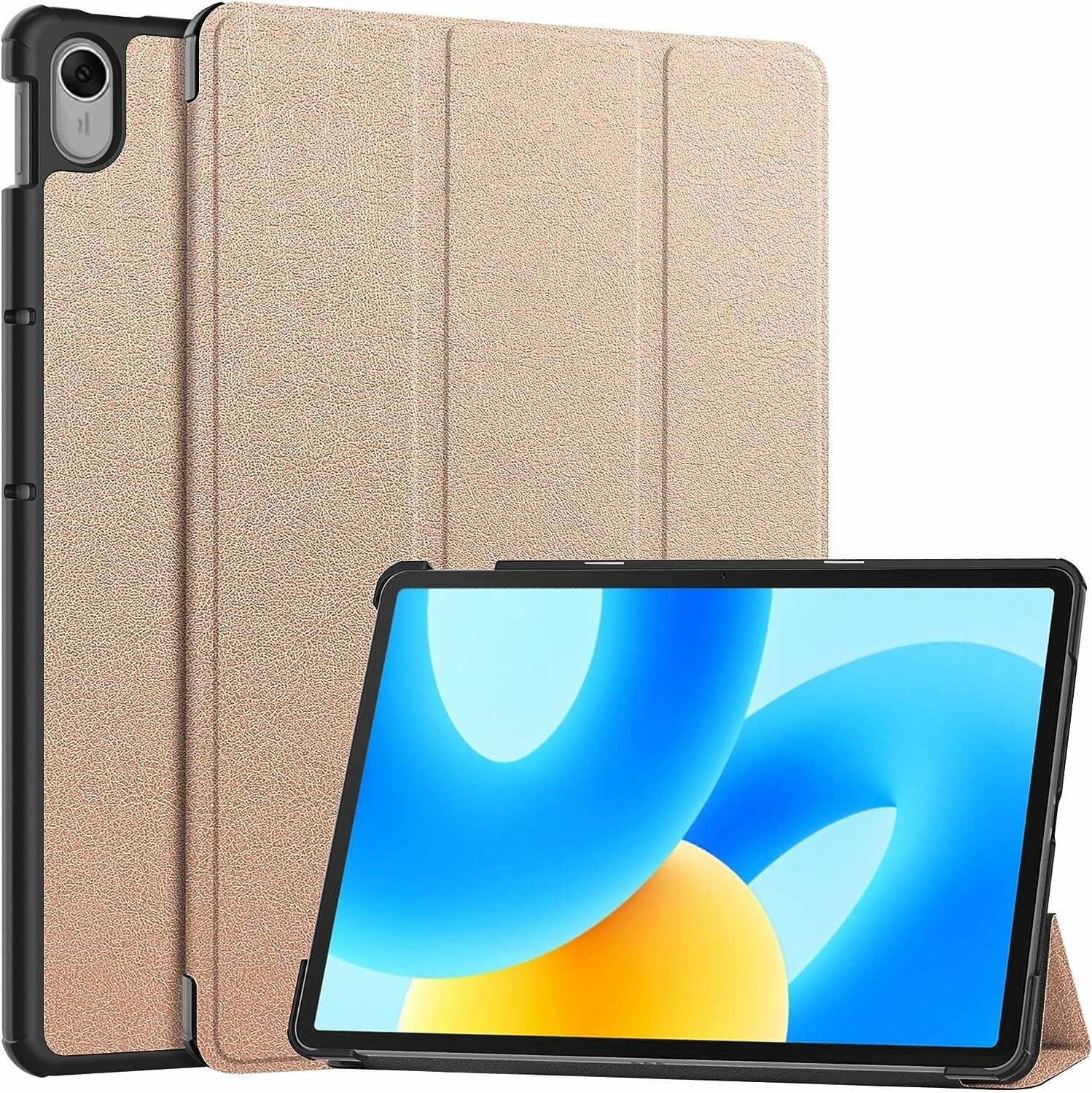 Складной флип-чехол MyPads для Huawei MatePad 11.5 2023 BTK-W00 BTK-W09 Tri-Fold Smart Tablet
