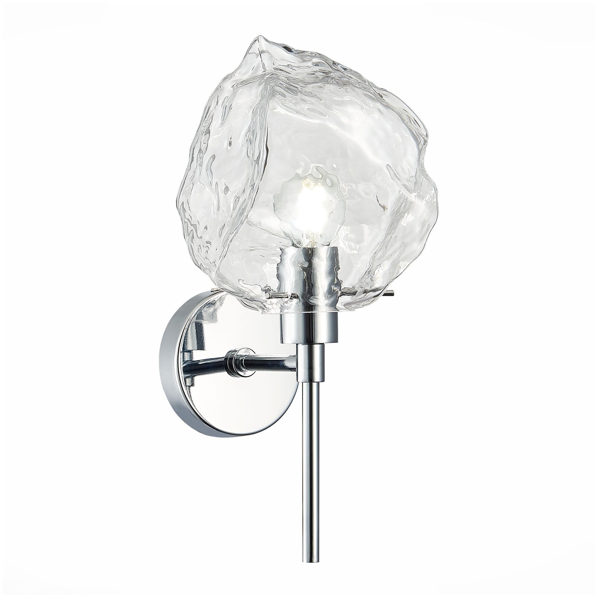 Бра Portici SL1175.101.01, Цвет арматуры: хром, Цвет плафонов и подвесок: неокрашенный