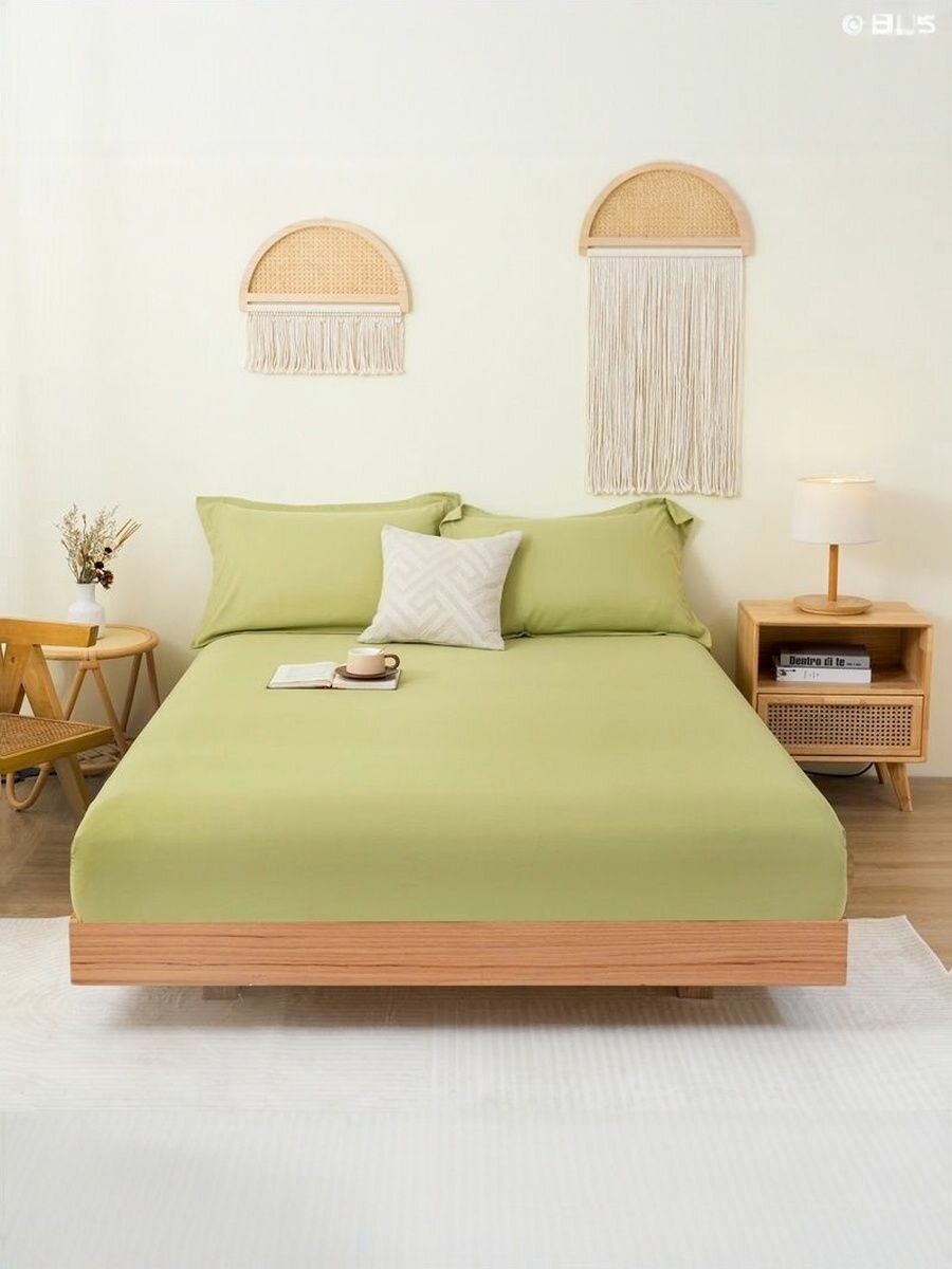 Простыня из удобного для кожи хлопчатобумажного односпального двуспального покрывала