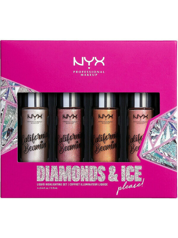 Набор хайлайтеров NYX Professional Makeup Diamonds & Ice