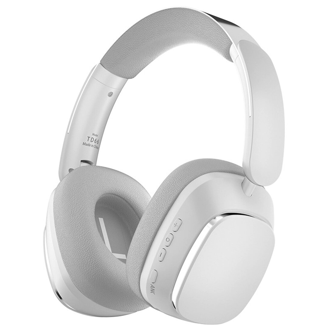 Головные наушники Bluetooth 5.4, погружные беспроводные наушники, оснащенные активным шумоподавлением ANC, Белый