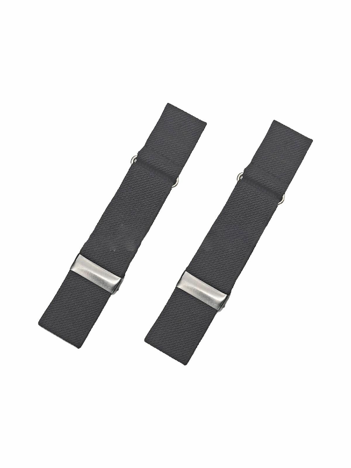 Черные манжеты для рукавов, Серый