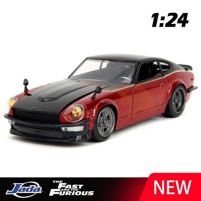 JADA 1:24 Форсаж Nissan DATSUN 240Z литой автомобиль игрушечный транспорт модель автомобиля миниатюрная масштабная модель автомобиля для детей