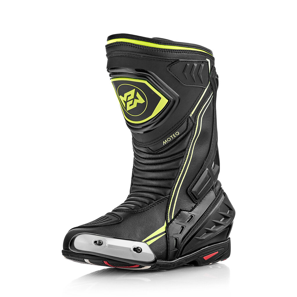 Мотоботы спортивные MOTEQ Terra, не промокаемые на мембране, черные