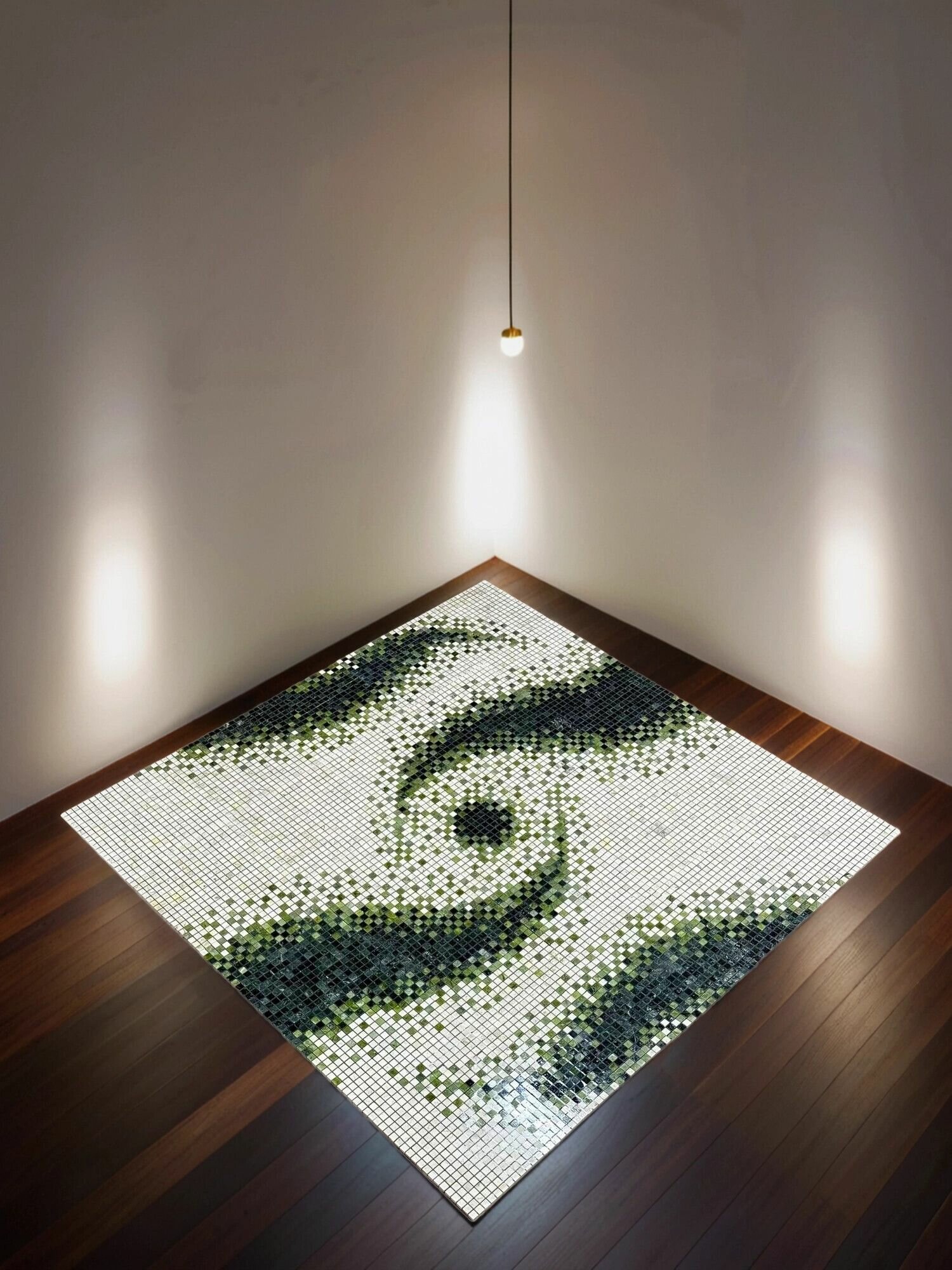 Панно из мраморной мозаики