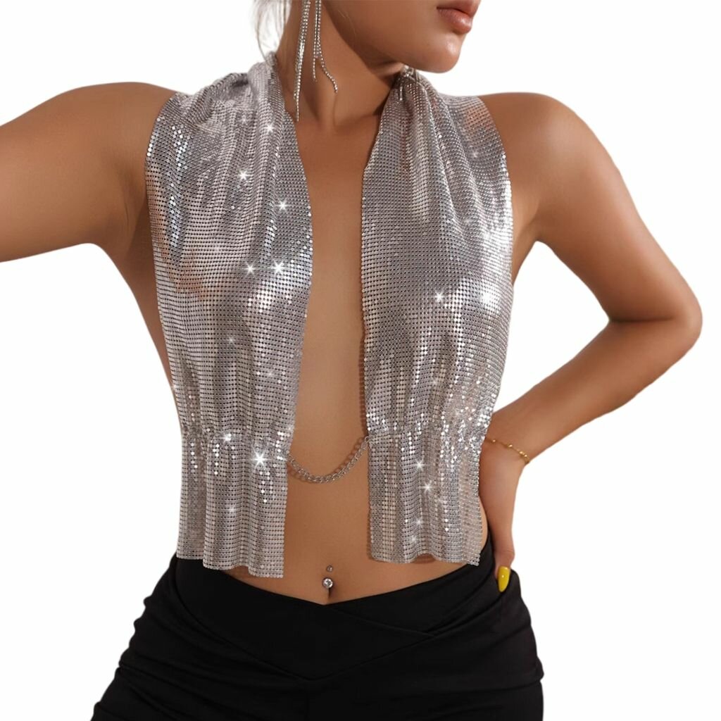 Каменный сексуальный холтер с полой спиной-M