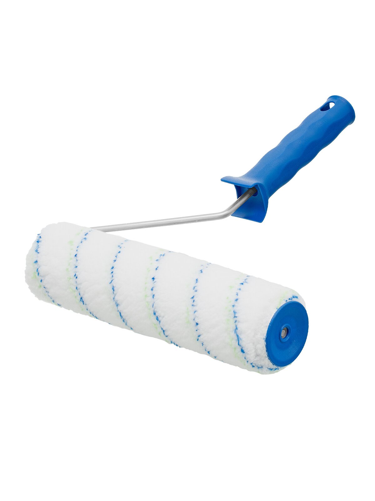 Валик малярный с ручкой Сибртех Водные краски, 250 х 48 х 6 мм, полиэстер, ворс 12 мм, 80187