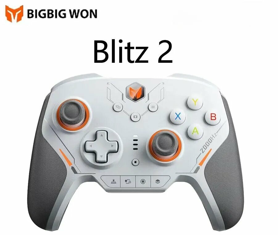 BIGBIG WON Blitz 2 Беспроводной игровой контроллер NearLink с производительностью 2000 Гц проводной / беспроводной, для игр FPS / AAA,