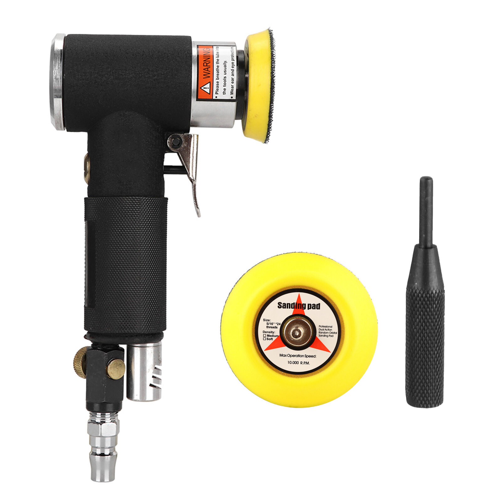 2/3 дюйма 90 градусов воздушной угловой шлифовальной машины Пневматическая полироночная шлифовальная машина