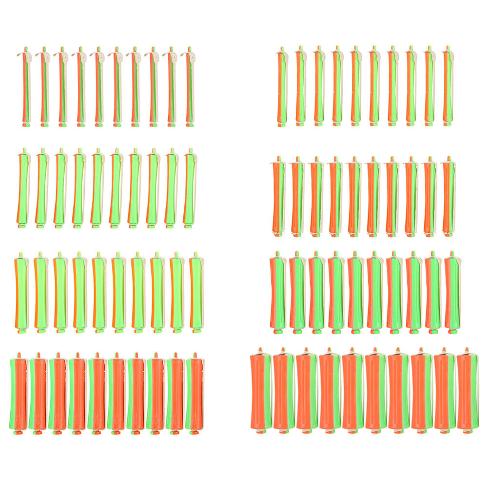 80 шт. бигуди для завивки волос, термобигуди, размеры 1-8, парикмахерский инструмент
