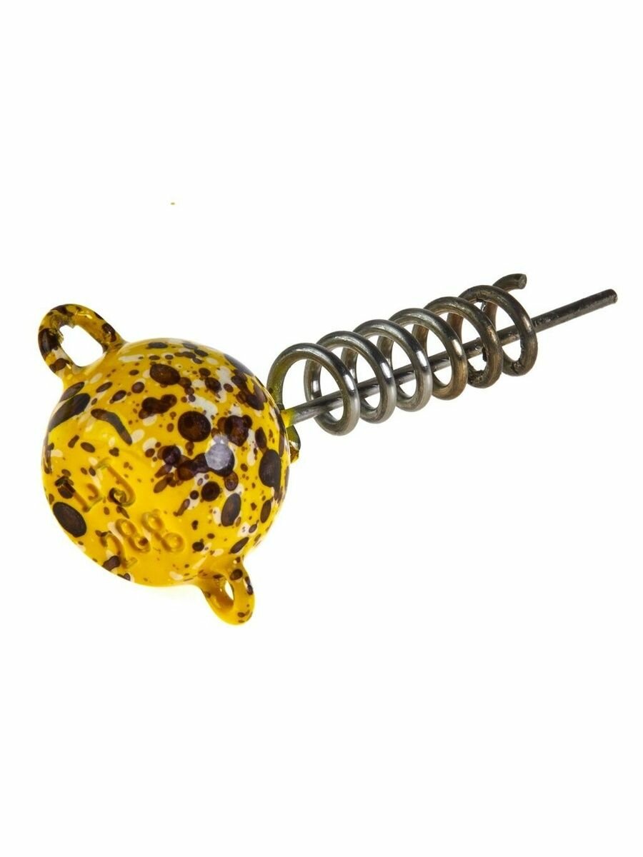 Груз-головка спираль Lucky John 3D 28г 2шт.