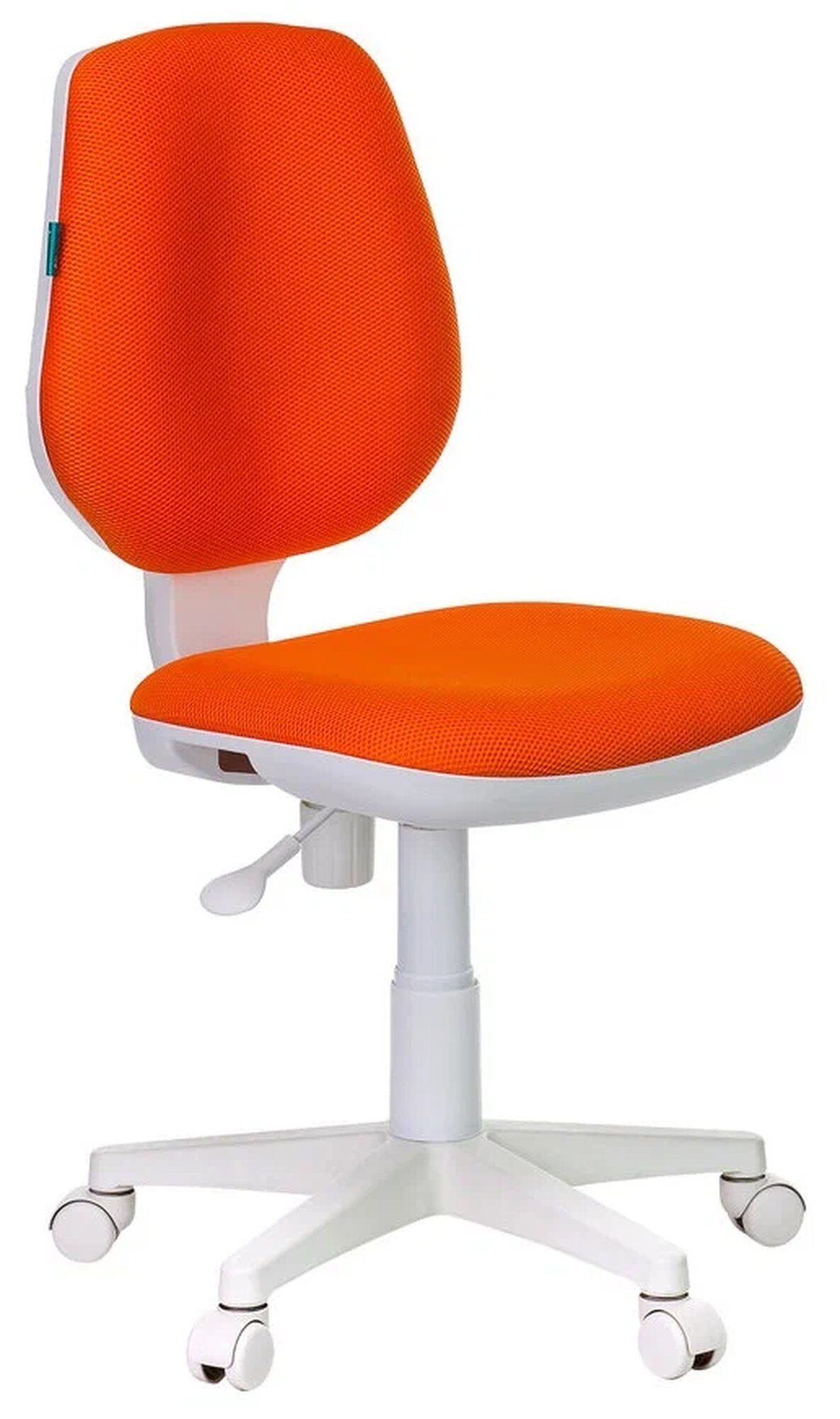 Кресло детское Бюрократ CH-W213, обивка: ткань, цвет: оранжевый TW-96-1