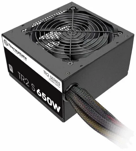 Блок питания Thermaltake ATX 650W TR2 S V2 80 PLUS WHITE (20+4pin) APFC 120mm fan SATA RTL