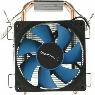 Устройство охлаждения(кулер) PcCooler S93 V2 Soc-AM5/AM4/1200/1700/1851 черный/синий 3-pin 26.4dB Al