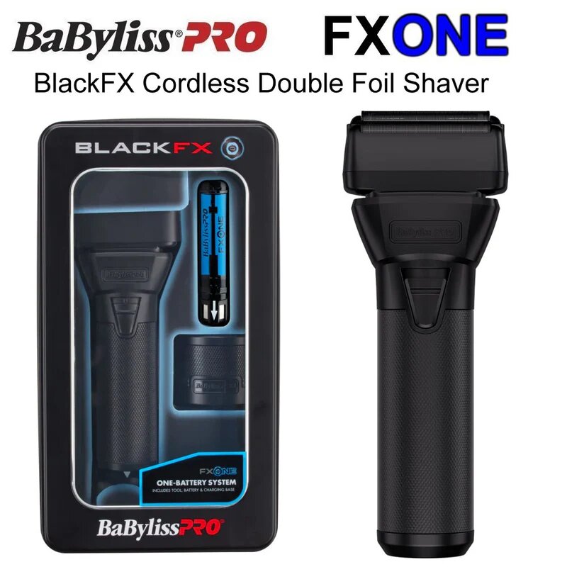 Шейвер BaByliss FXONE BLACK FX Американская ревизия (переходник в комплекте)