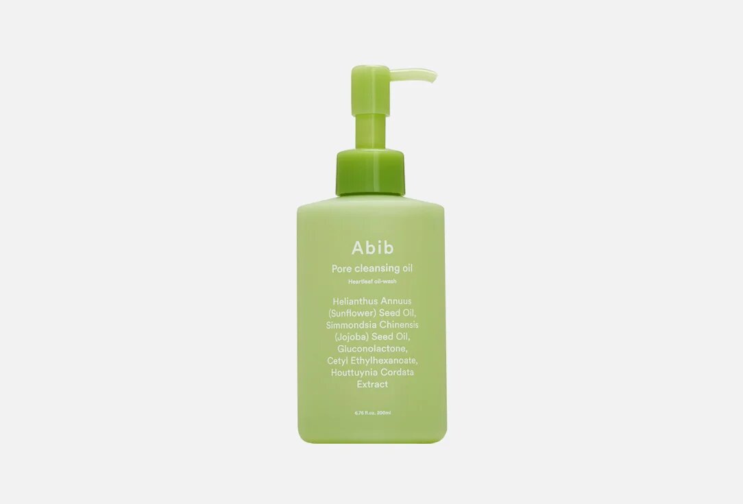 Гидрофильное масло для снятия макияжа ABIB Pore cleansing oil Heartleaf oil-wash, 200 мл
