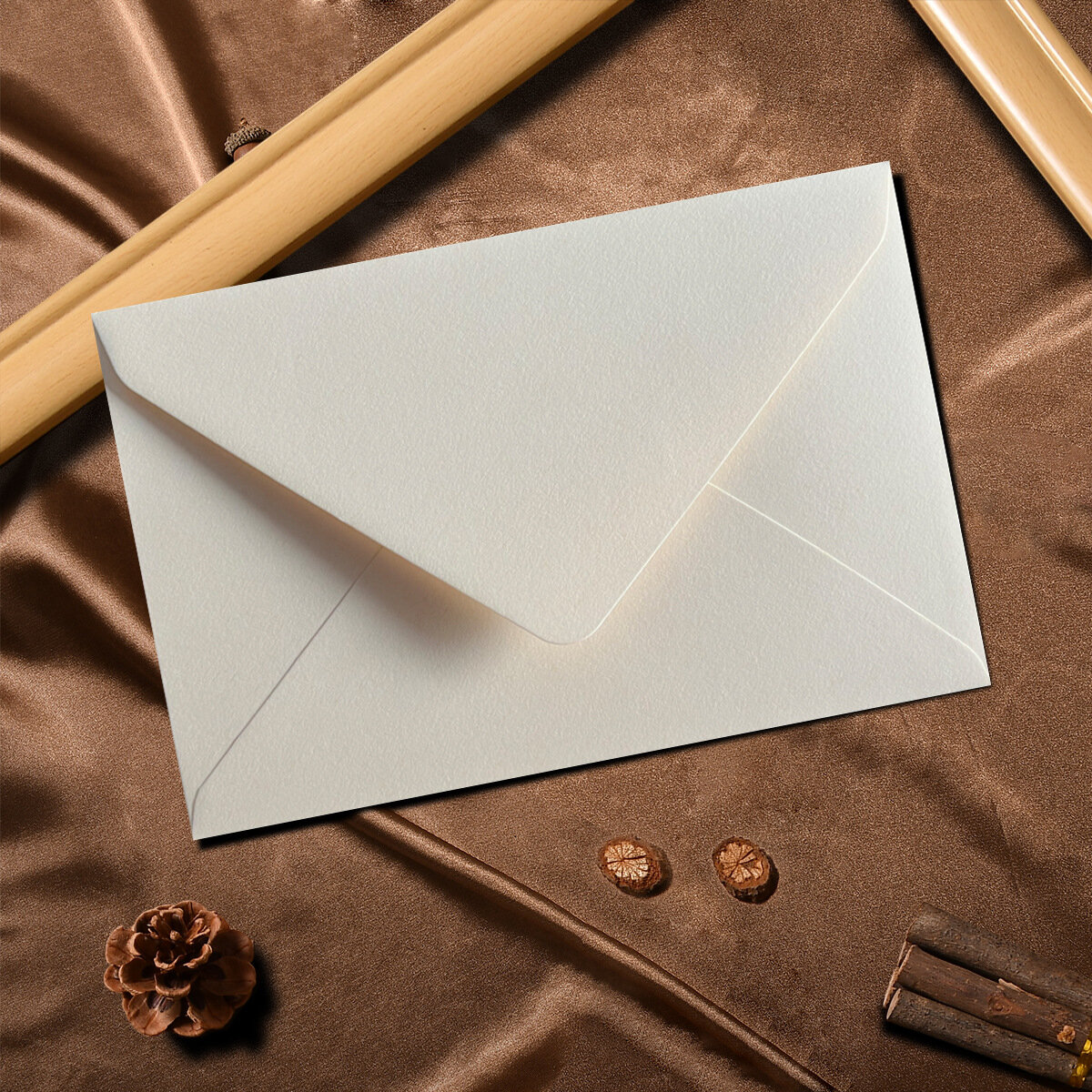 Адвент-календарь "Кашемировый конверт", набор бумаги для писем