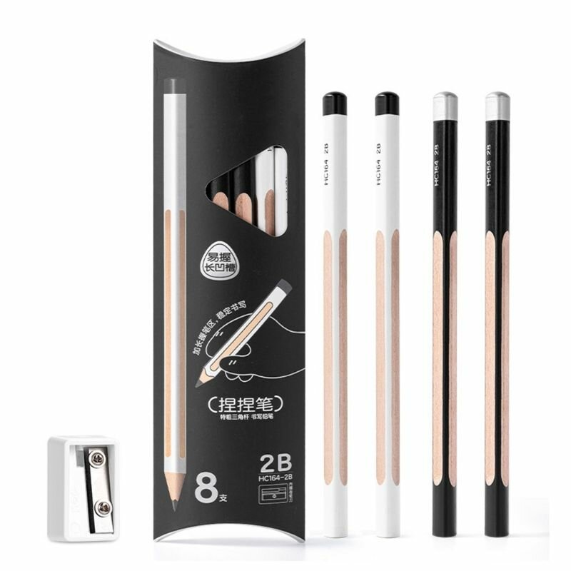 Карандаш с длинной канавкой 2BHB-HC164-2B