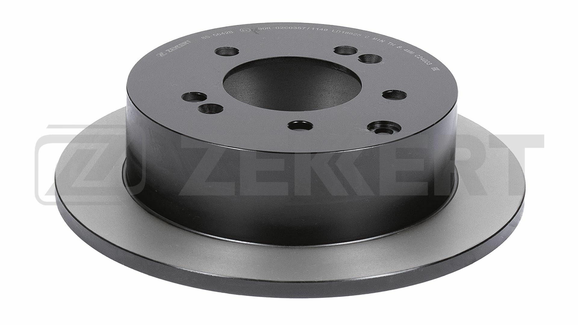 Zekkert Диск тормозной задний Kia Cerato I II 09- Soul 09- (с покрытием)