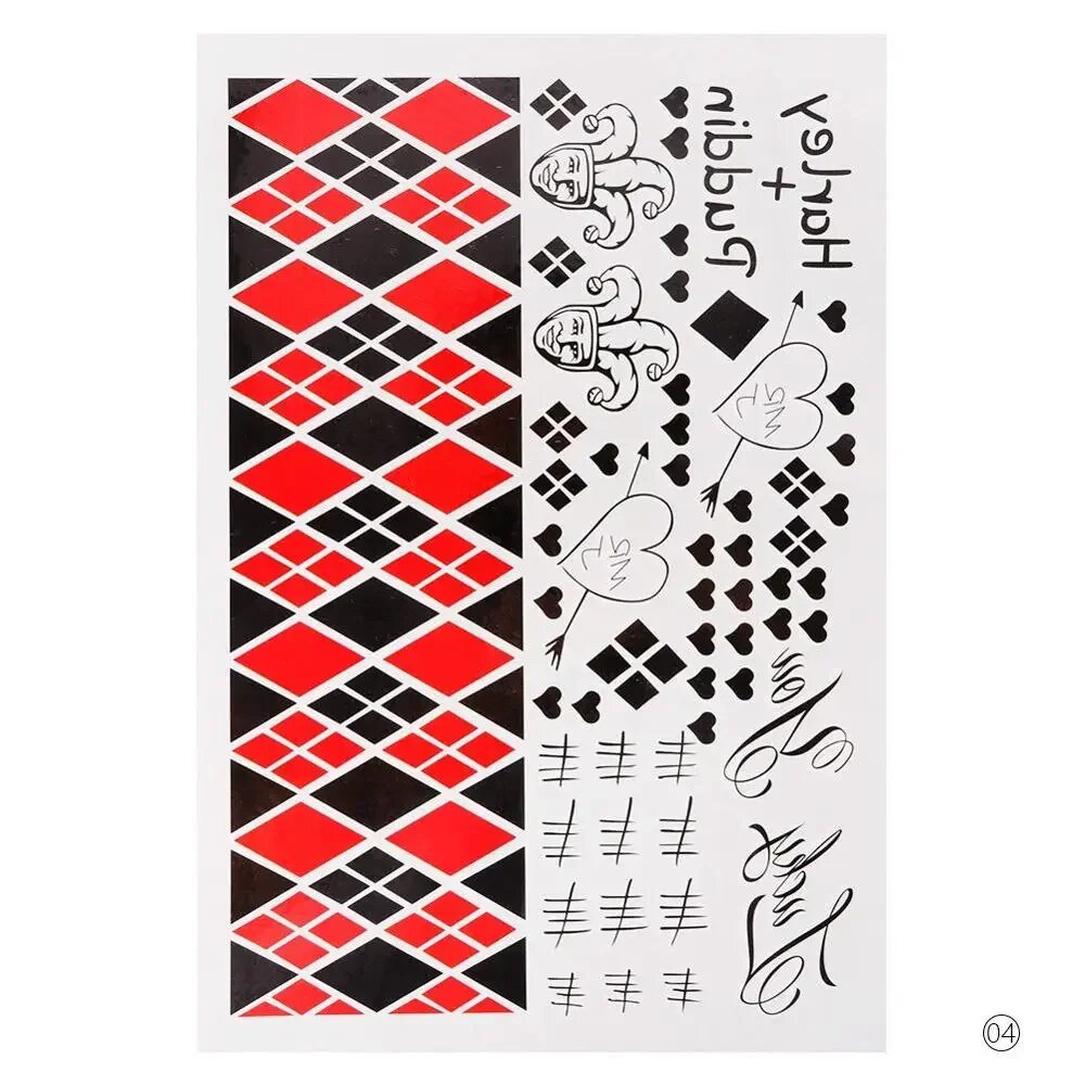 Временная татуировка Joker Style 4