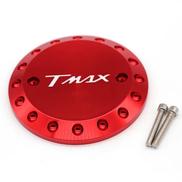 Подходит для Yamaha TMAX500 TMAX500 2008 2009 2010 2011 2012, защитная крышка двигателя мотоцикла, крышка статора двигателя Красный, Red