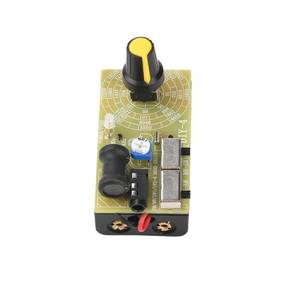 FM/MW/SW Многодиапазонный радиомодуль для наушников Средневолновой коротковолновый FM-радио модуль DIY Радиокомплект с разъемом для наушников