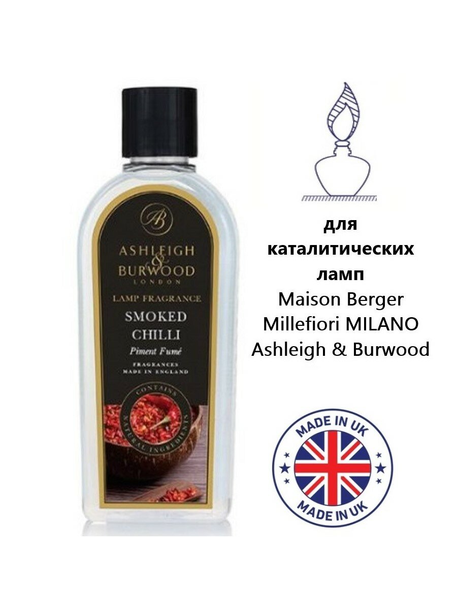 Аромат для каталитических ламп Ashleigh & Burwood, Maison Berger, Millefiori Milano "Копченый перец чили", 500 мл.