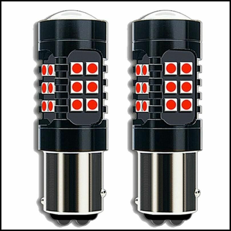 2 шт. Стробоскопический светодиодный стоп-сигнал задний стоп-сигнал лампы 1157 7528 2357 2057