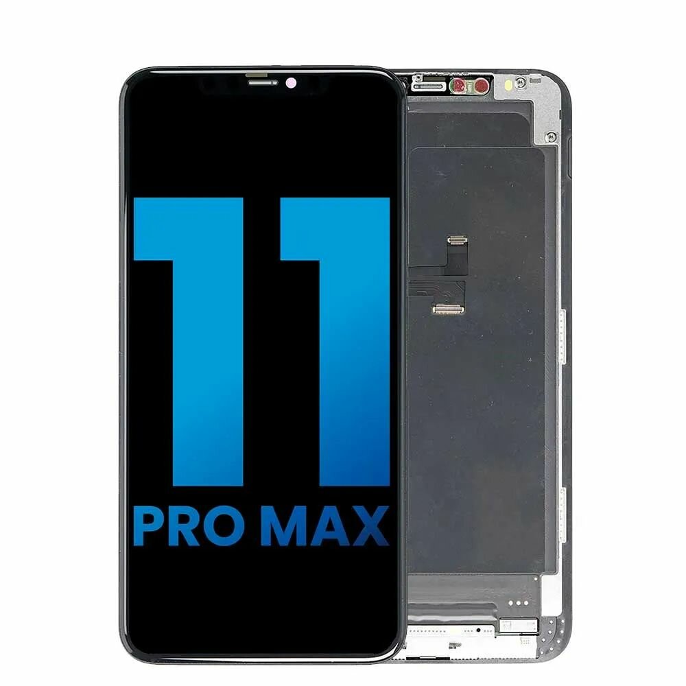 Дисплей для iPhone 11 Pro Max с тачскрином Черный - (In-Cell) (площадка под IC)