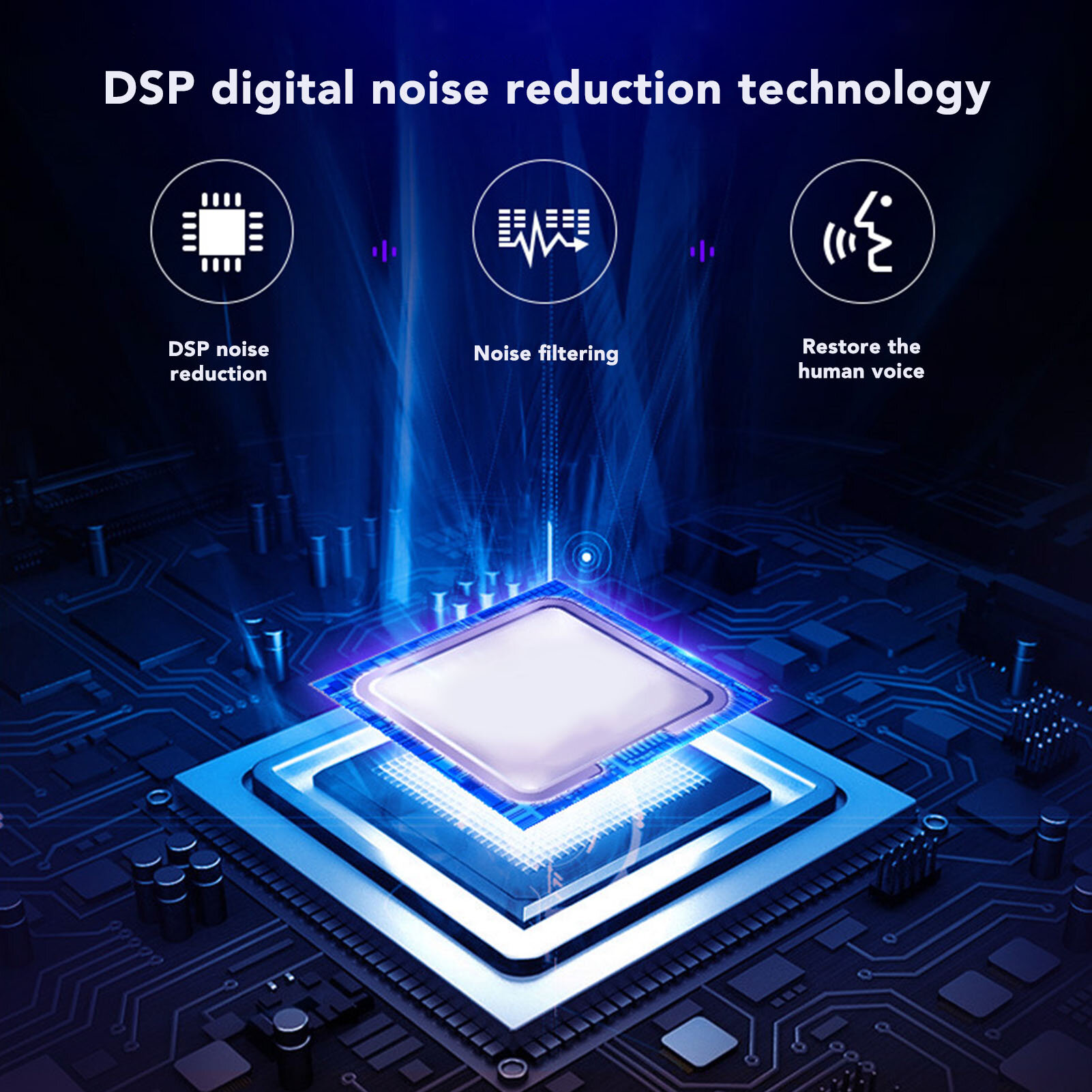 Диктофон Часы с шумоподавлением HIFI Функция MP3 Съемный дизайн Голосовой диктофон для суда 8 ГБ