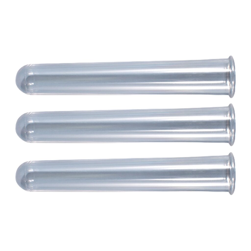 Ваза, Современная простая ваза для цветов с акриловыми пробирками - прозрачный, 3 шт.