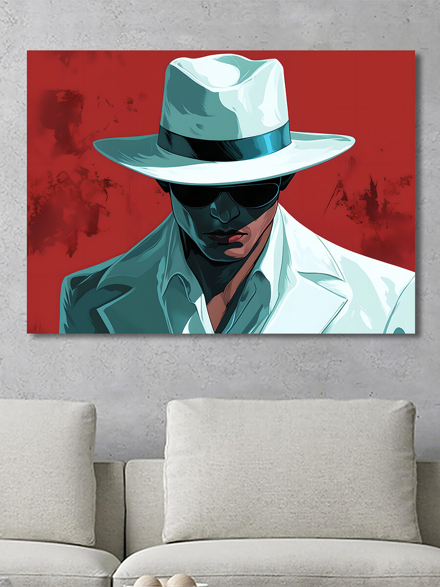 Картина на стену для интерьера - "Гангстеры, мафия", 30х40 см.