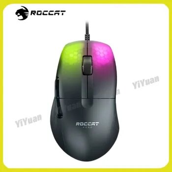 ROCCAT Игровая мышь проводная KONE PRO White, черный