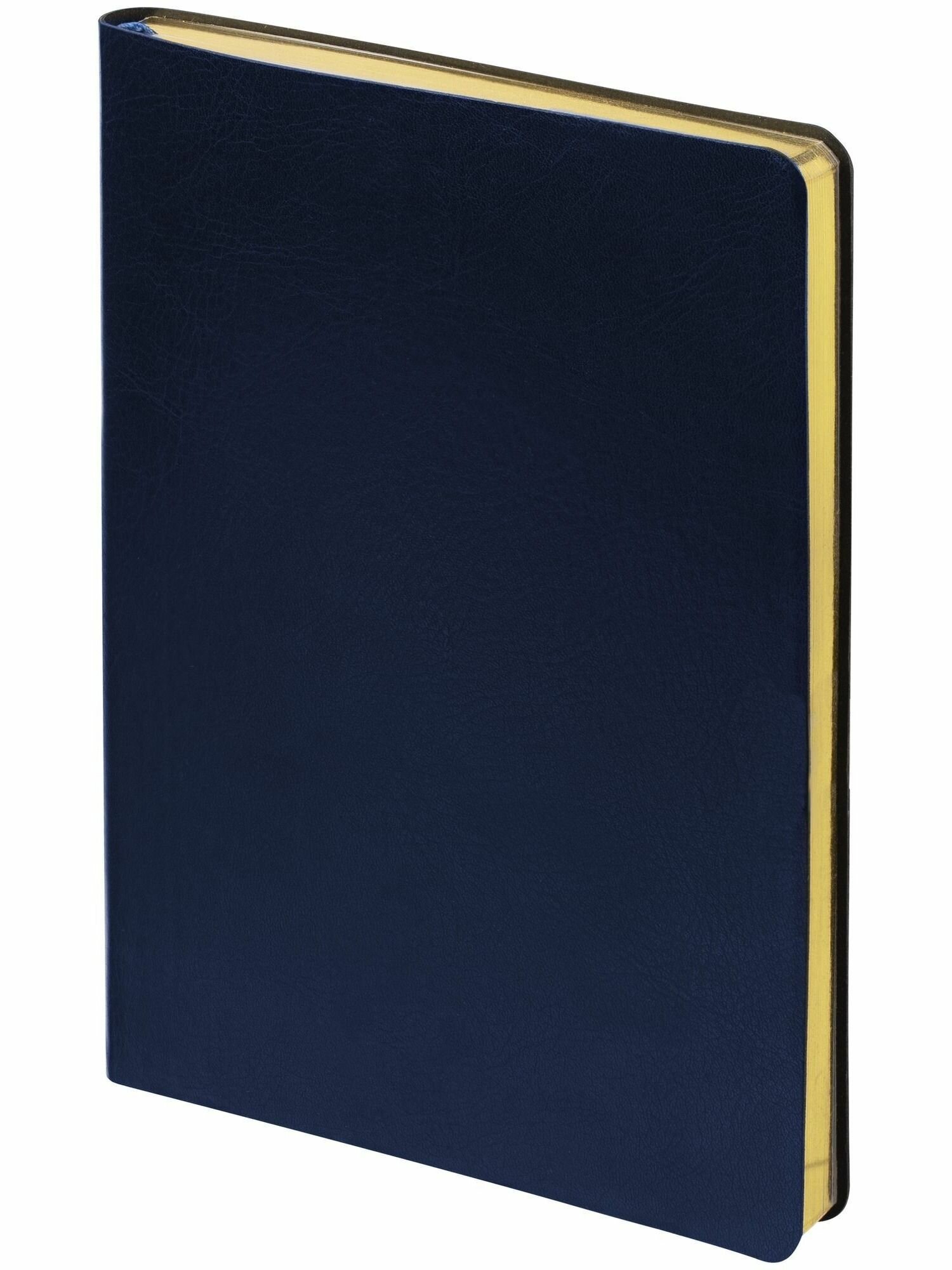 Ежедневник недатированный А5 планер школьный, гибкая обложка, Контекст, Nebraska Flex, белый с золотым