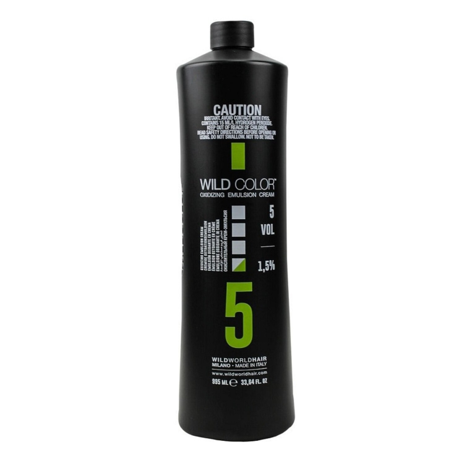 Wild Color Oxidizing Emulsion Cream 1,5% OXI (5 Vol) Вайлд Колор Окисляющая крем эмульсия 1,5% 995 мл