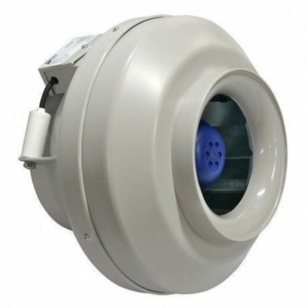 Вентилятор канальный VRK PatAIRK-200, круглый, оцинкованный, белый