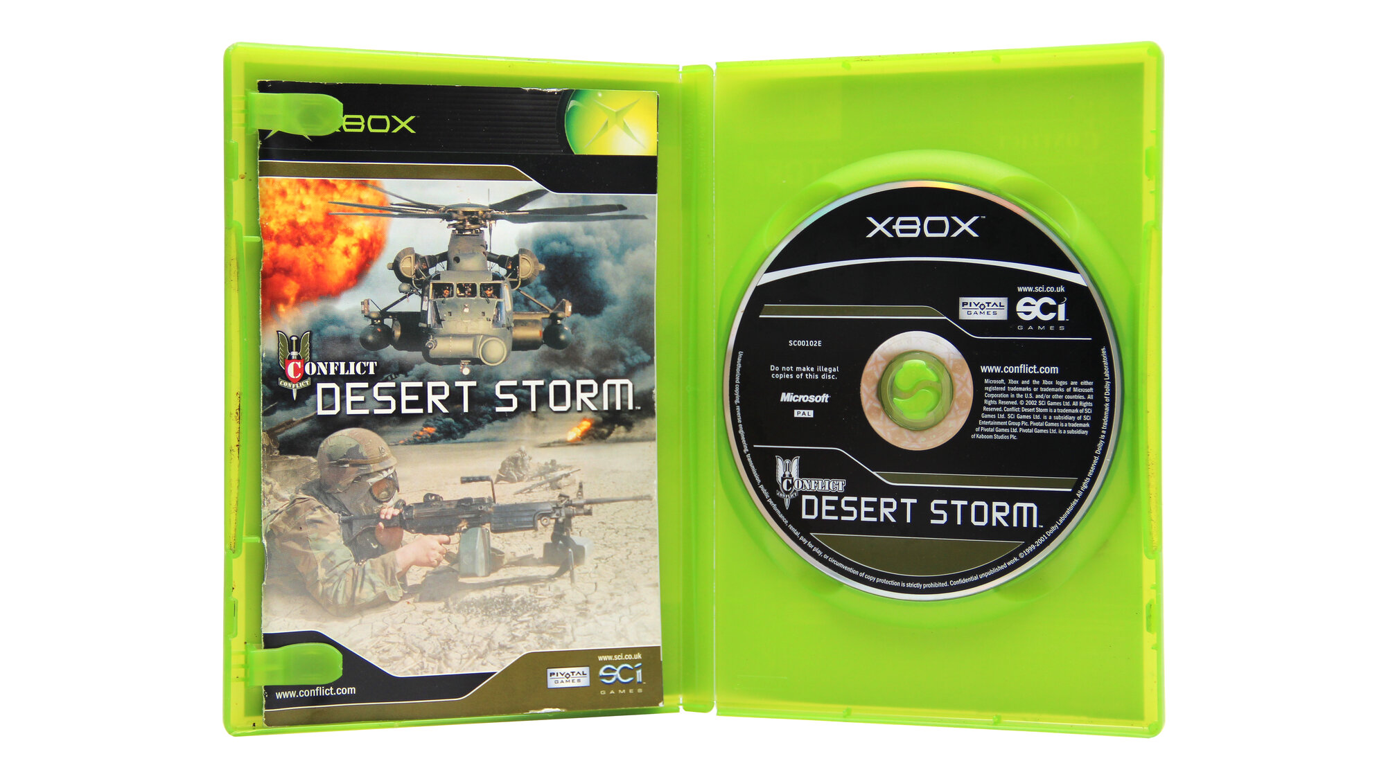 Игра Conflict Desert Storm (Xbox Original, полностью на английском языке) — фото 1