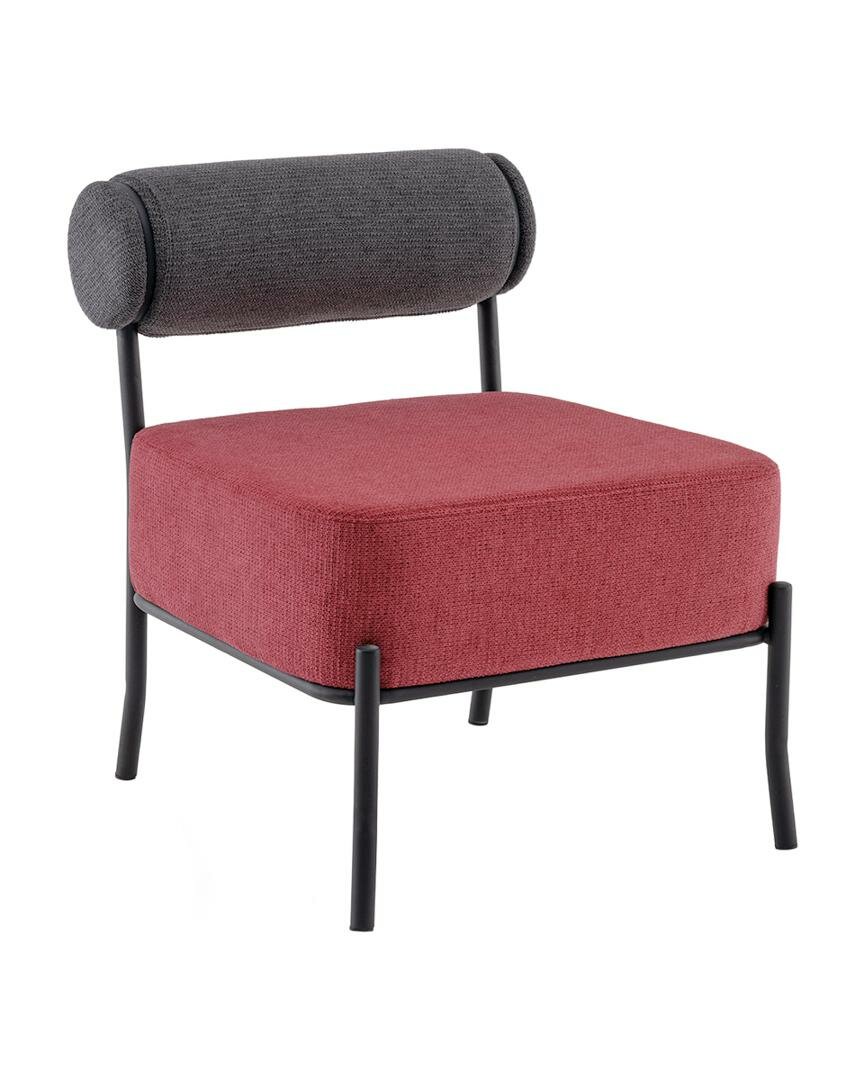 Кресло Stool Group Кресло Ponpoun тёмно-серый бордо арт. УТ000040473