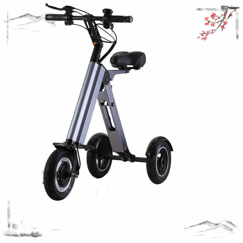 Двухколесный складной электровелосипед