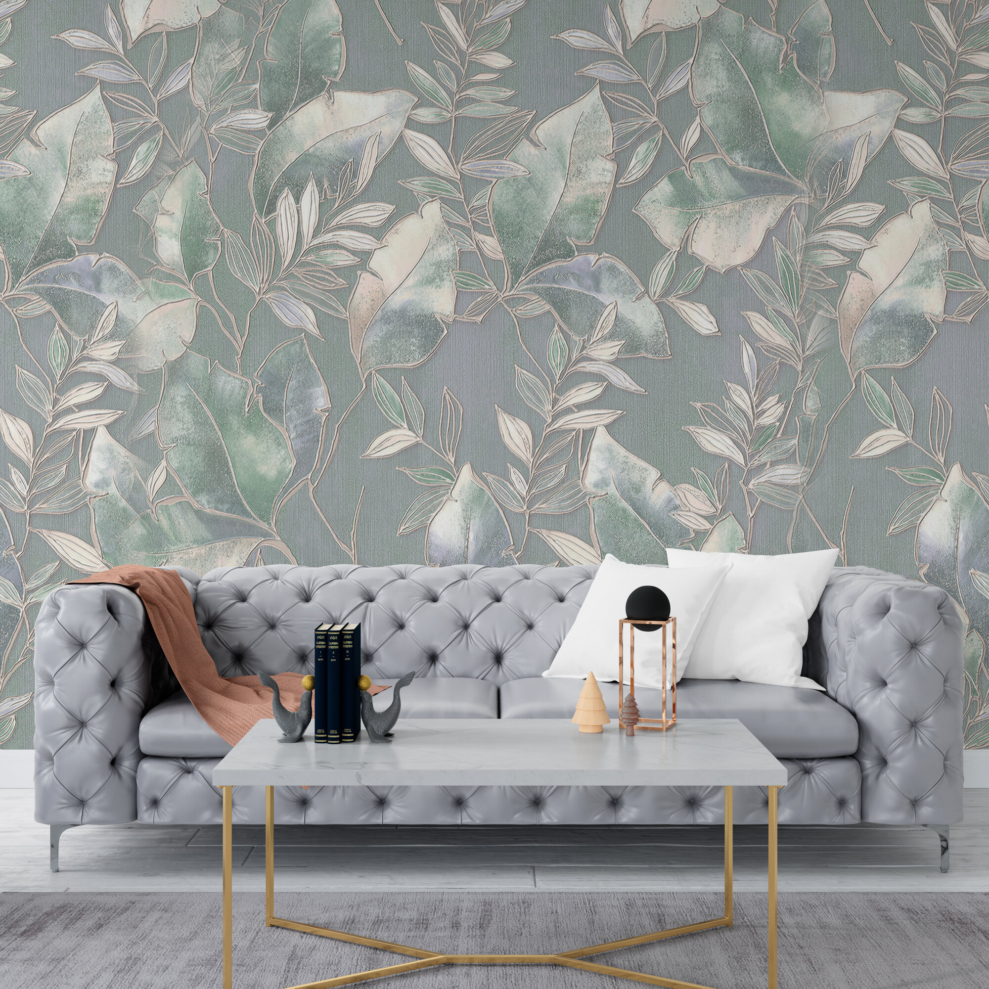 Гибкий мрамор "Дэйзи" полотно №2; 1420х2850; 4,047 кв. м.