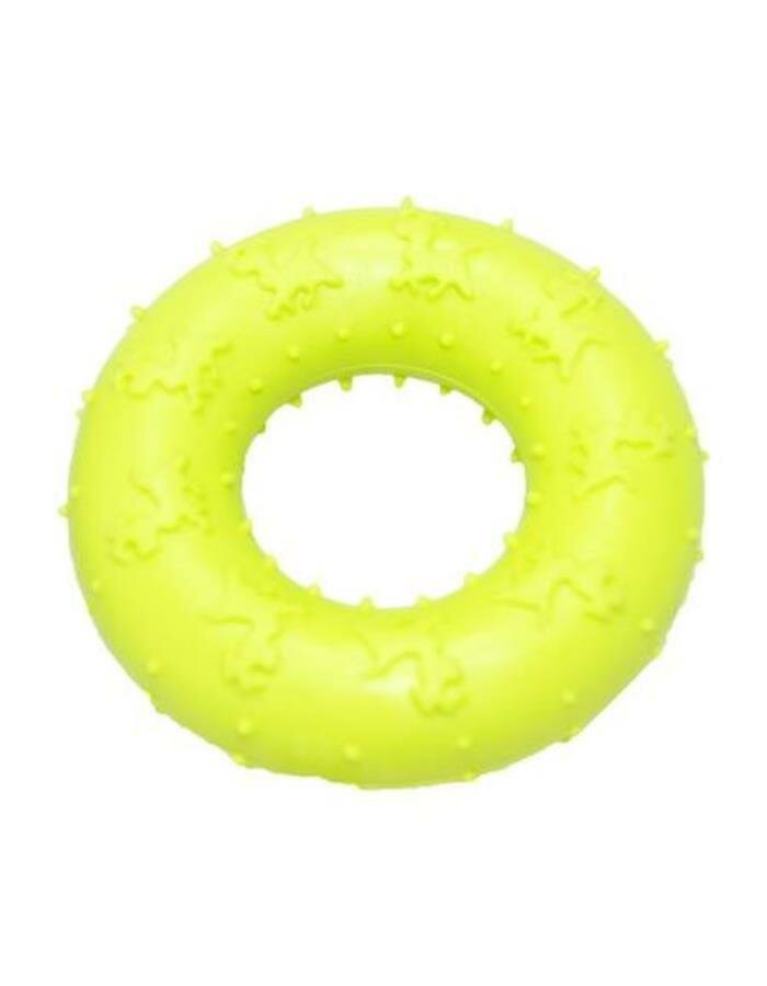 HOMEPET Игрушка для собак Кольцо с рисунком лапки TPR 7см X009