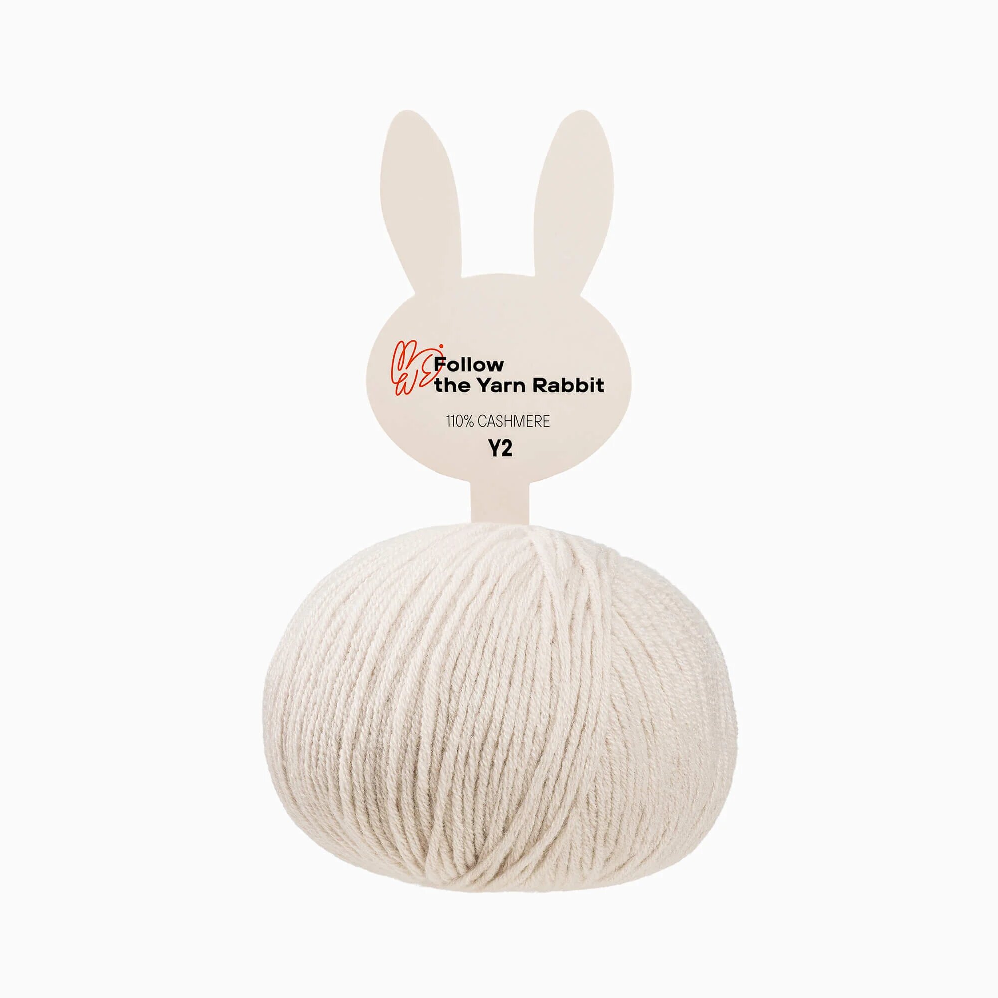 Кашемир 100% Y2 Cloud Nine 130 м / 50 гр FOLLOW THE YARN RABBIT