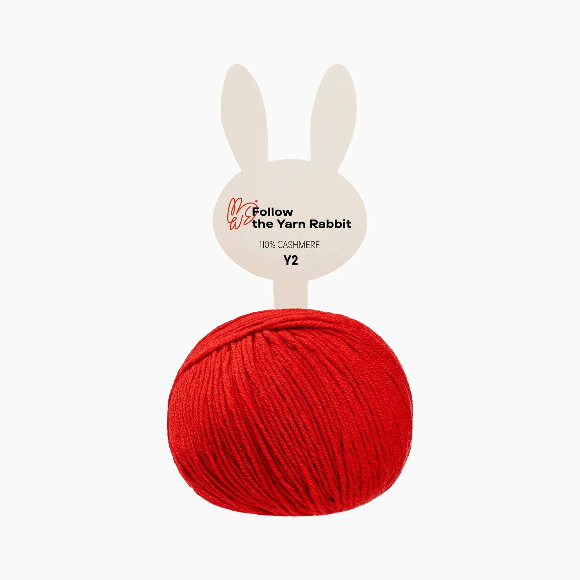 Кашемир 100% Y2 La Ferrari 130 м / 50 гр FOLLOW THE YARN RABBIT