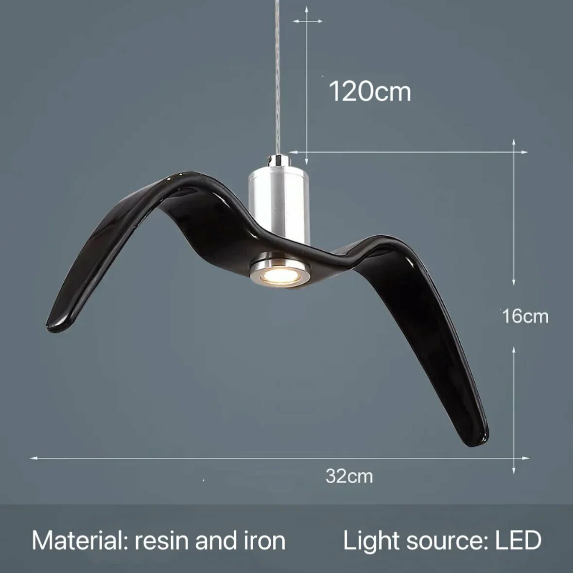 Подвесная лампа "Чаек" LED