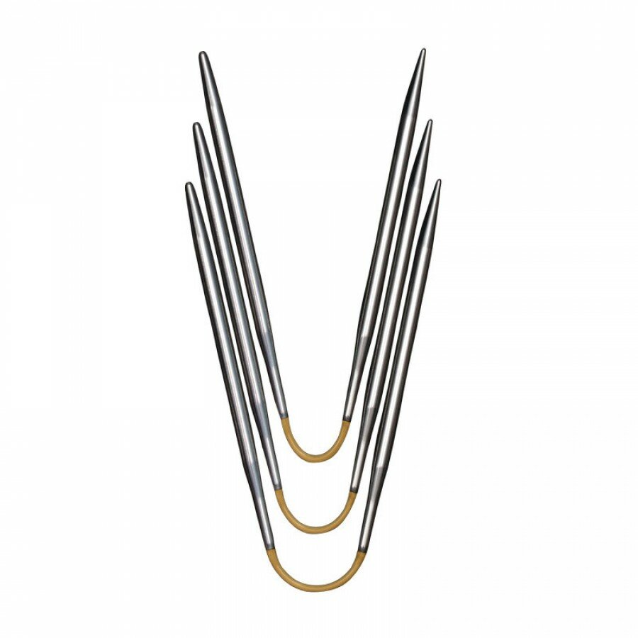 Спицы чулочные гибкие addiCraSyTrio, супергладкие, N3.5, 21 см