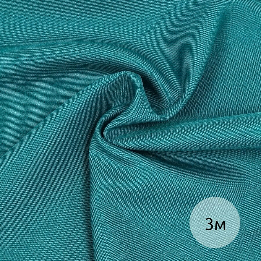 Ткань габардин TBYGab-150907 150г/м2 100% полиэстер шир.150см цв. S907 бирюзовый уп.3м